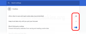 How to Disable Cookies in Chrome Browser [With Screenshots]