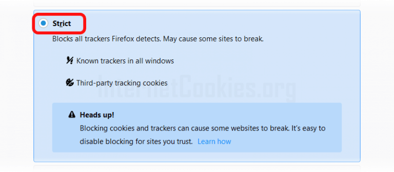 How to Disable Cookies in Firefox Browser [With Screenshots]