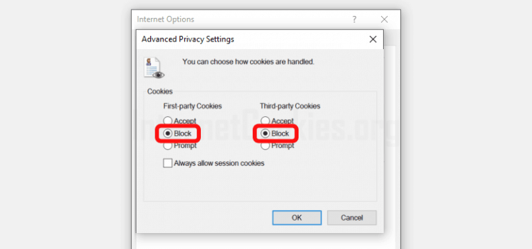 How to Disable Cookies in Internet Explorer Browser [With Screenshots]